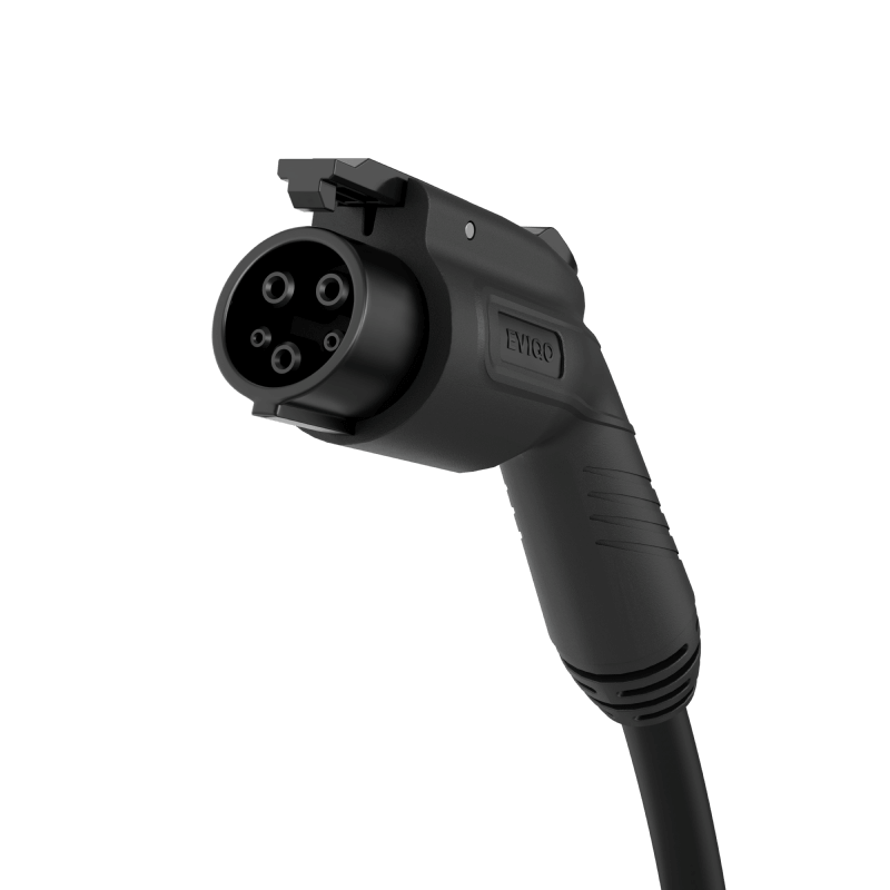 EVIQO Level 2 EV Charger, 48A (11.5kW), 240V, NEMA 14-50 Plug-in, J177 ...